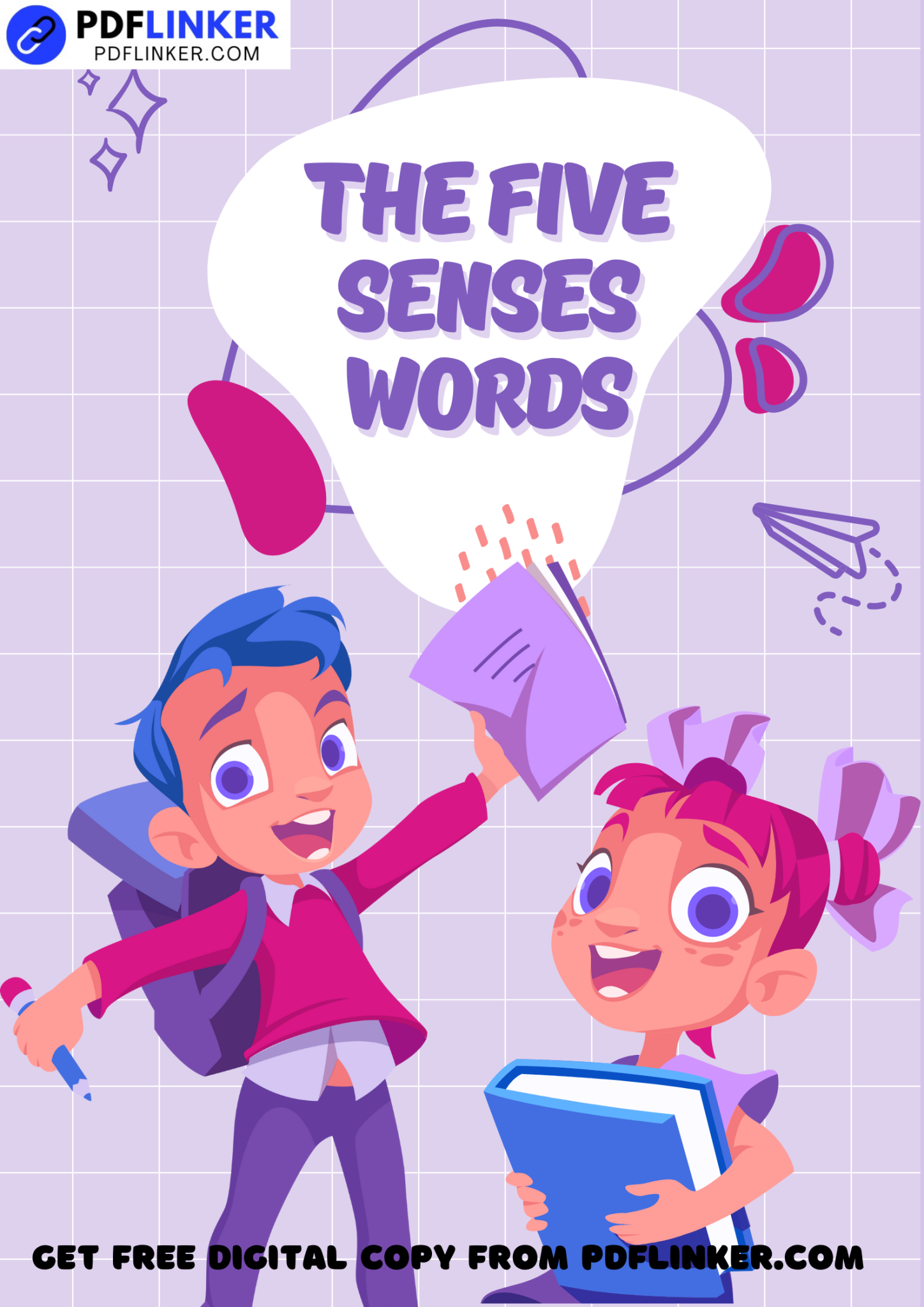 The Five Senses Words - Free Printable Worksheets- Download Pdf