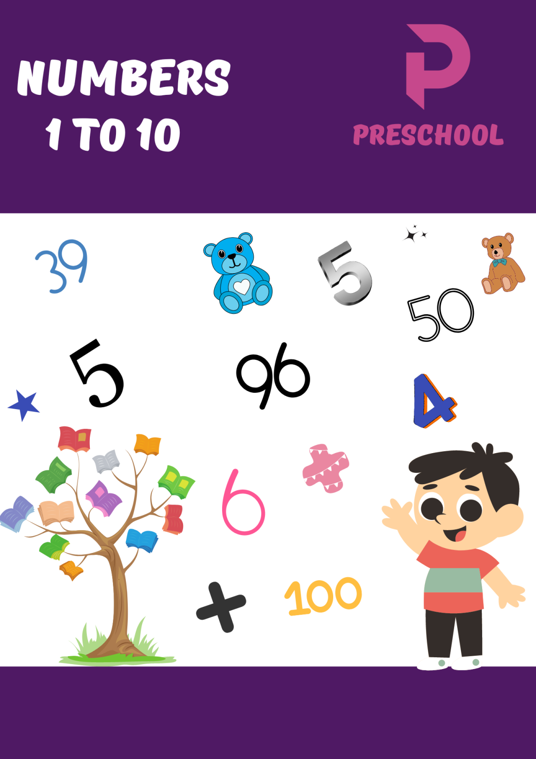 Numbers-1-10 workbook - Free Printable Worksheets- Download Pdf