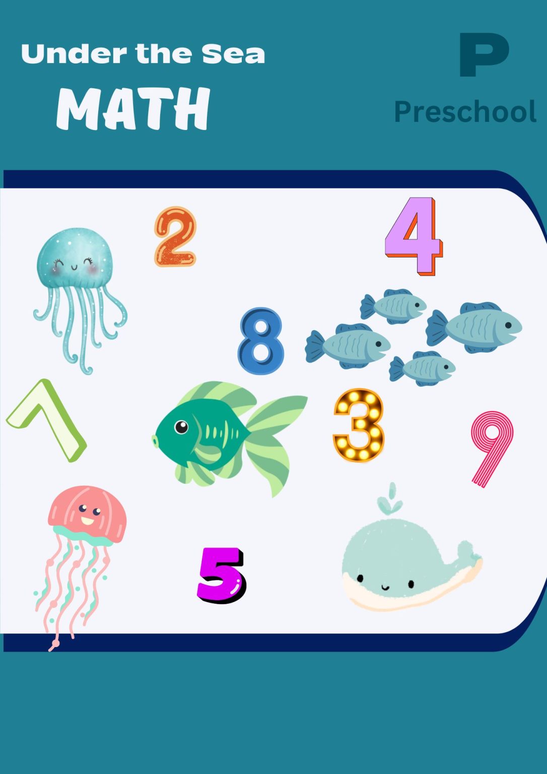 Under the sea math workbook - Free Printable Worksheets- Download Pdf